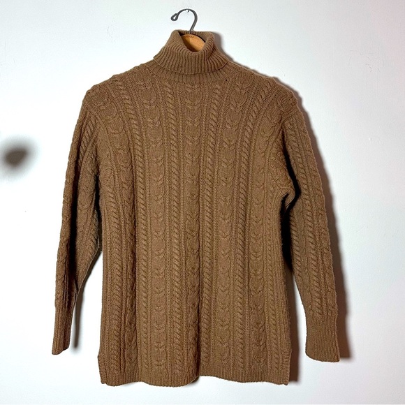Ralph Lauren | Sweaters | Vintage Ralph Lauren Camel Hair Lambs Wool ...